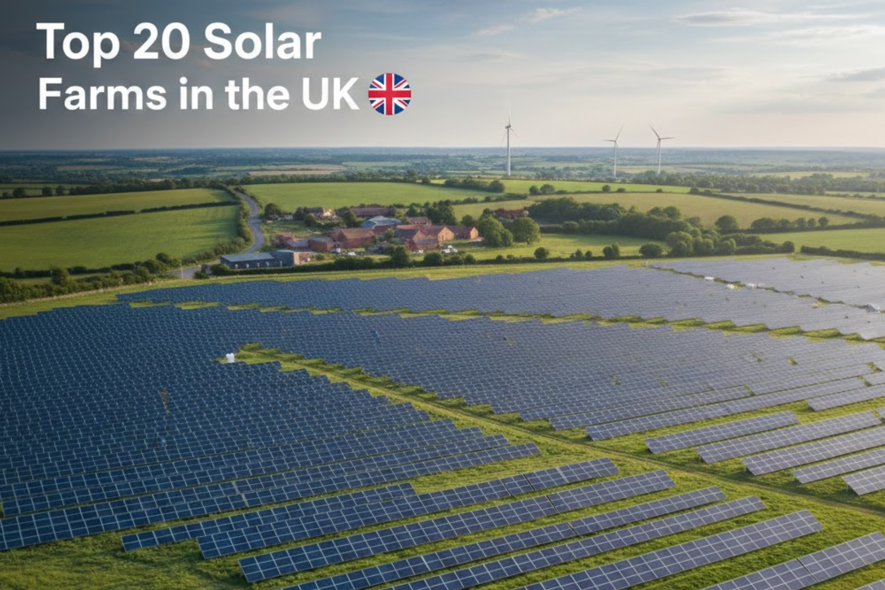 Top 20 Solar Farms in the UK | Arc Renewables